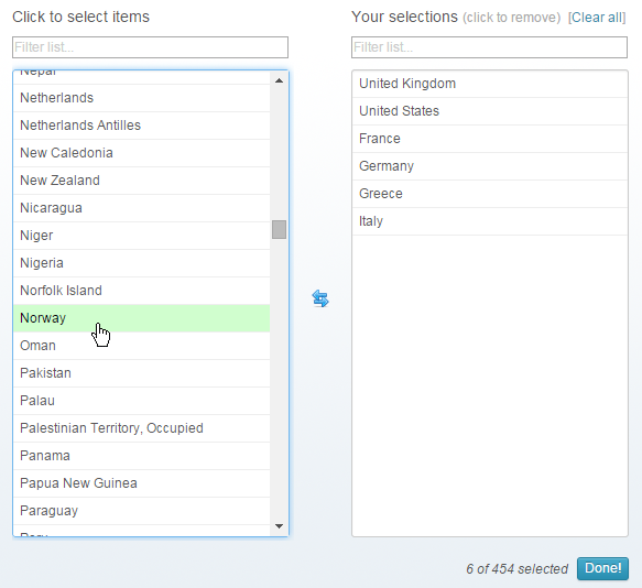Making multi-picks more user-friendly | The DataSalon Blog
