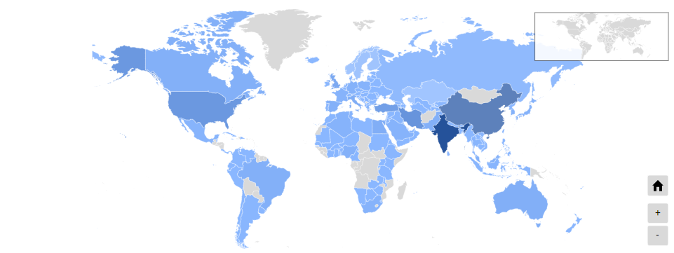 How international are your journals? | The DataSalon Blog